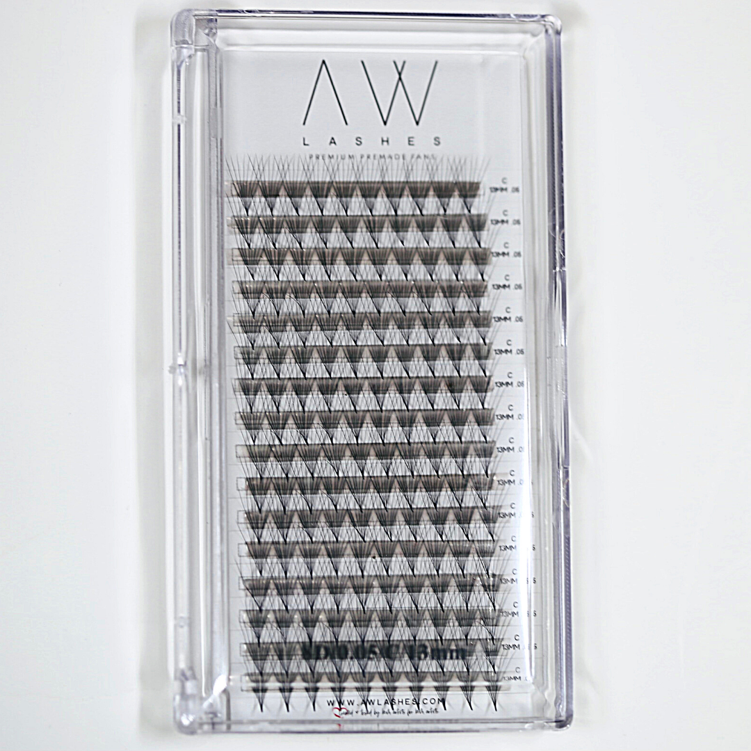 Ultra-Thin Based Mega Fans (8D) – AW Lashes